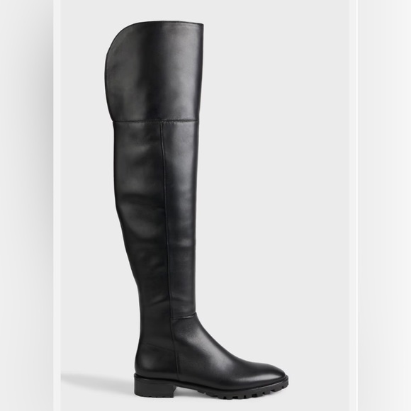 Stuart Weitzman | Shoes | Stuart Weitzman Amber Black Thighhigh Leather ...